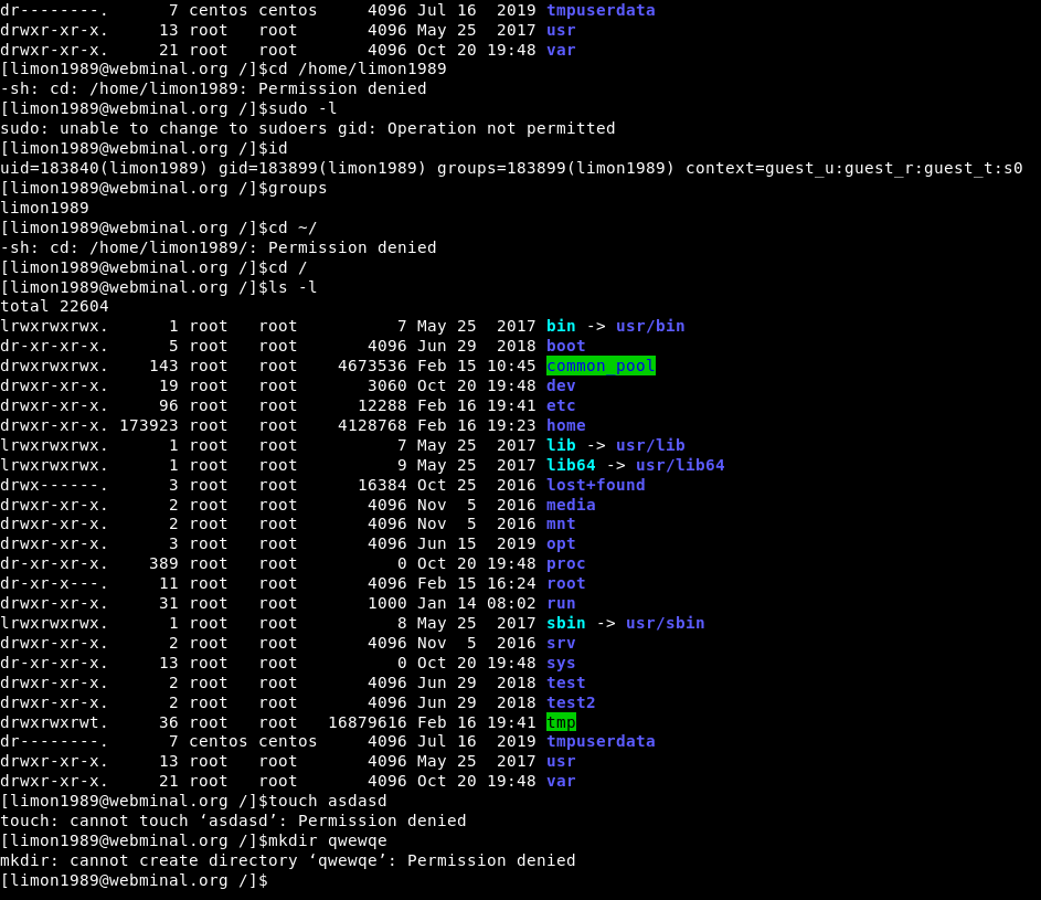 Error Permission Denied Webminal Support Webminal